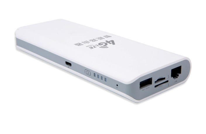 China 10000mAh power bank 4G mifi with RJ45 port on Global Sources,4G ...