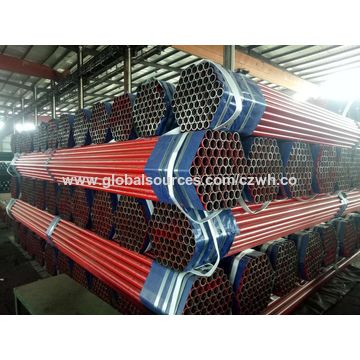 China Fire Sprinkler Pipe/Mild Steel ERW Steel Pipe/Tube with Grooved ...