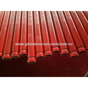 China Fire Sprinkler Pipe/Mild Steel ERW Steel Pipe/Tube with Grooved ...