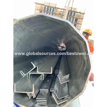 China Hot Galvanized Tubular Steel Wind Turbine Steel Tower,Wind Tower ...