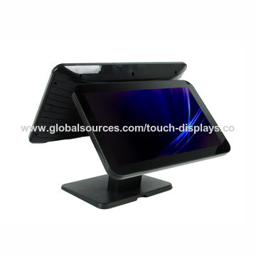 China15.6" POS terminals widescreen with high resolution support second ...