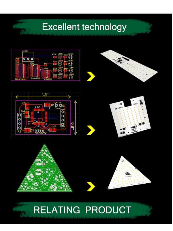 LED PCB Printed Circuit Board Assembly LED advertising indicator lights ...
