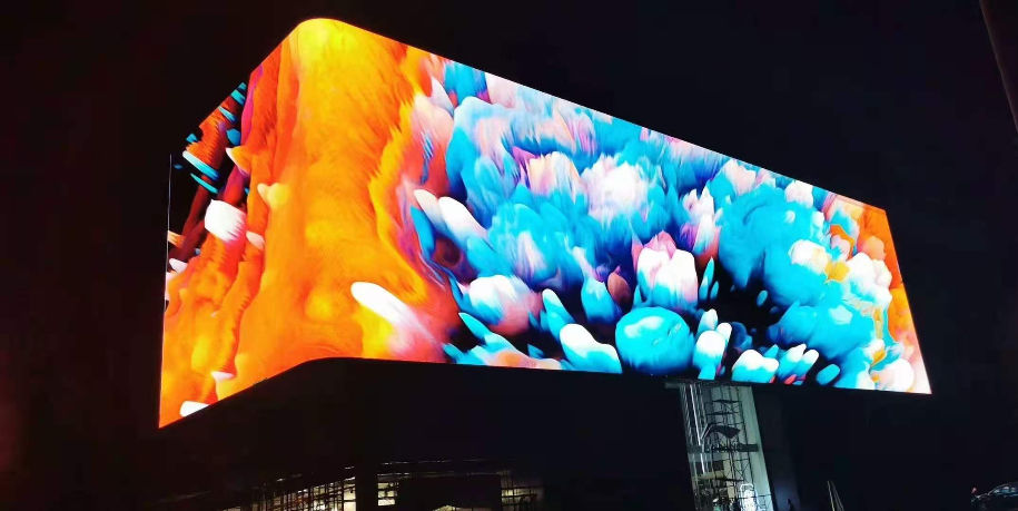 China P10 full color outdoor LED displays LED video wall outdoor LED ...