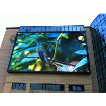China P10 full color outdoor LED displays LED video wall outdoor LED ...