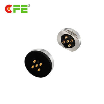 China 5-pin male and female magnetic audio connector on Global Sources ...