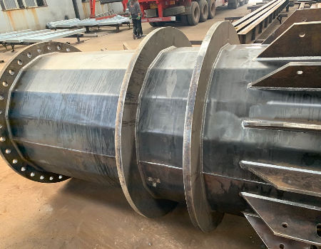 China Hot Galvanized Tubular Steel Wind Turbine Steel Tower,Wind Tower ...