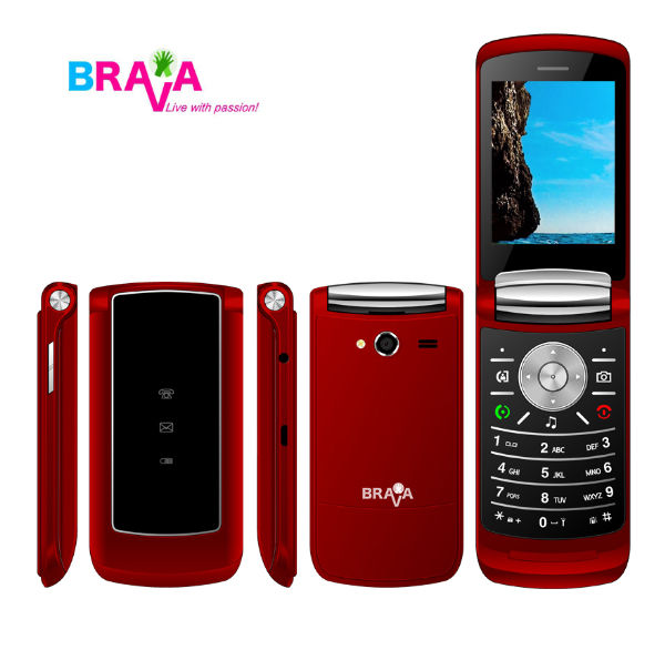 China Dual-SIM Phones, 2.8inch GSM Flip Feature Mobile Elder Cellphone ...
