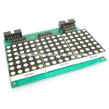 China LED Screen Module LED Lattice Type, Dot-matrix LED Display on ...