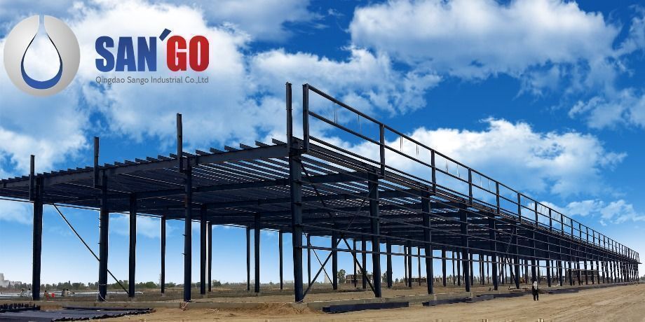 China Professional prefab H beam Prefabricated steel frame warehouse on ...