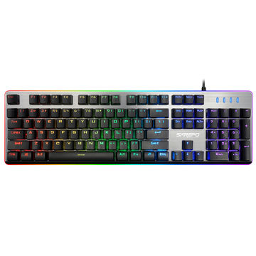 China USB Wired Semi-Mechanical Gaming Keyboard with LED Backlight ...