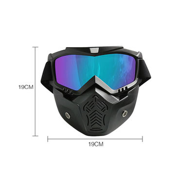 China Motorcycle Goggles Mask Motocross Masks Fog-Proof Windproof UV400 ...