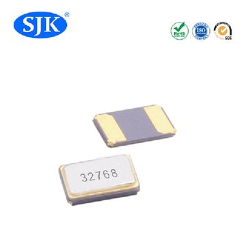 China SJK SMD Tuning Fork Crystal with 1610 32.768K 7pF 20ppm Watch Crystal Resonator on Global ...