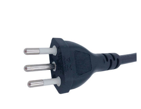 China INMETRO approved Type N 3 pin plug Brazil power cable on Global ...
