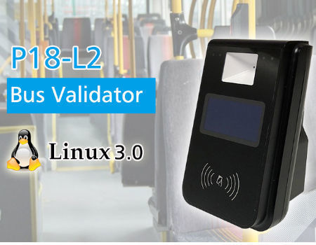 China City RFID Barcode POS Payment System Conductor Validator Bus ...