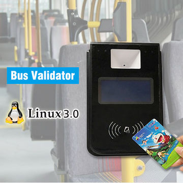 China City RFID Barcode POS Payment System Conductor Validator Bus ...