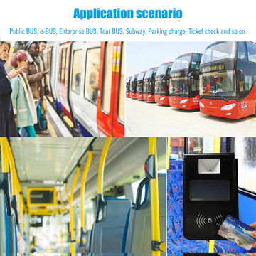 China City RFID Barcode POS Payment System Conductor Validator Bus ...