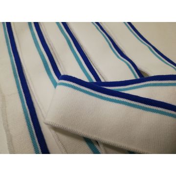 China Cotton or cotton spandex ribbing for collars and cuffs, polo ...