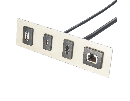 USB 3.0 Type A Snap-In Panel Mount Cable, Panel Mount Cable Snap-in ...