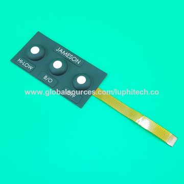 ChinaISO9001 Factory Customizes FPC Rubber Switch FPC Membrane Switch ...