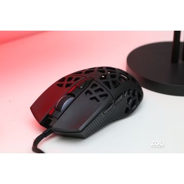 China Ultra Light Weight RGB Gaming Mouse With Holes Ergonomic Design ...