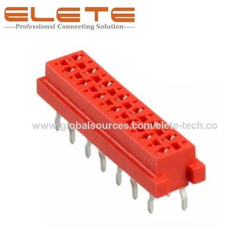 China 10 pin IDC connector, 2.54mm pitch, 10 position 2.54 mm 2 row IDC ...