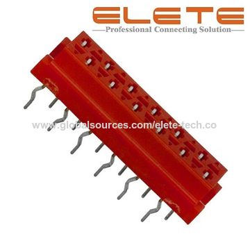 China 10 pin IDC connector, 2.54mm pitch, 10 position 2.54 mm 2 row IDC ...