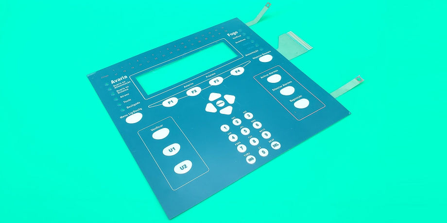 China Round Embossed Polydome Tactile Membrane Switch Membrane Keypad ...