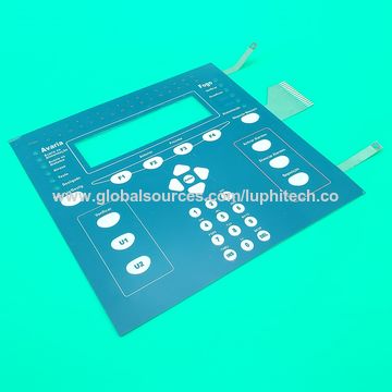 China Round Embossed Polydome Tactile Membrane Switch Membrane Keypad ...