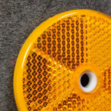 China Most popular PMMA round reflector E4 approved plastic reflectors ...