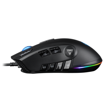 China 12D MMO gaming mouse with fire buttons & G1,G2,G3,G4 keys on ...
