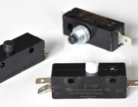 Taiwan General-Purpose Micro Switches SPDT, with Phenolic Housing for ...