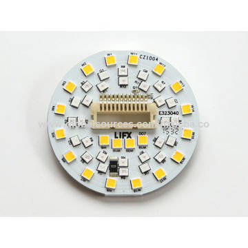 China LED PCB aluminium board,LED PCBA assembly round LED bulb PCB ...