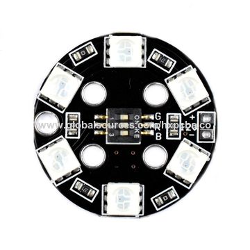 China LED PCB aluminium board,LED PCBA assembly round LED bulb PCB ...