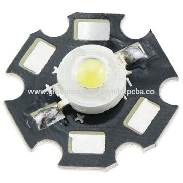 China LED PCB aluminium board,LED PCBA assembly round LED bulb PCB ...
