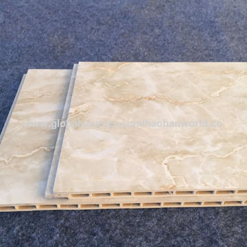 China Pvc decorative plastic fiber board polystyrene stone weatherproof ...