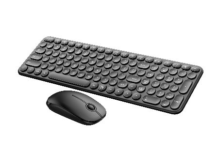 China 2.4Ghz wireless keyboard , 110 keys, round key-caps , super slim ...