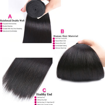 China 10A Peruvian Human Hair Extension,32 Inch Virgin Peruvian Hair ...