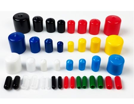 Custom pipe PVC rubber screw plug, pvc end cap rubber plug plastic pipe ...