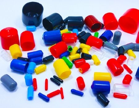 Custom pipe PVC rubber screw plug, pvc end cap rubber plug plastic pipe ...