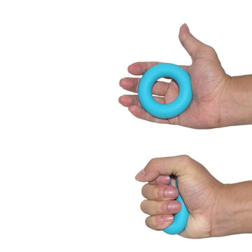 China Silicone Grip Ring Hand Strengthener Finger Exerciser Strengthen ...