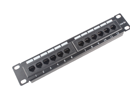 ChinaCat5e 12 ports patch panel RJ45 UTP keystone modulars,1U 10 ...