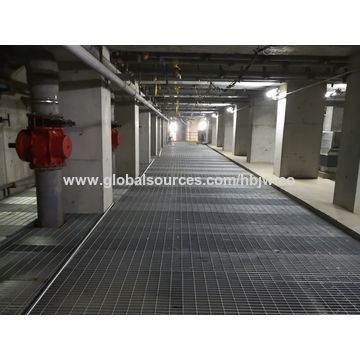China Steel bar grating, rack grating, hot dip galvanized,30×100 pitch ...