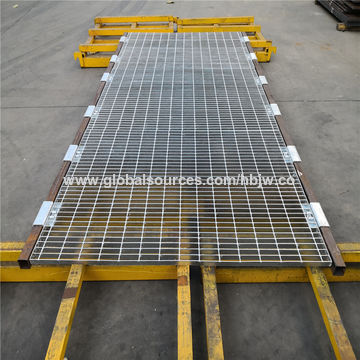 China Steel bar grating, rack grating, hot dip galvanized,30×100 pitch ...