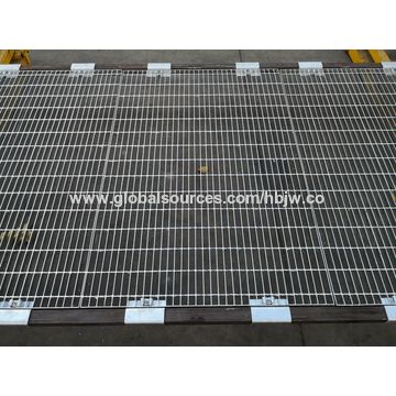 China Steel grating, ASTM 123 standard, non slip surface, 325/30/100G ...