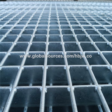 China Steel grating, ASTM 123 standard, non slip surface, 325/30/100G ...