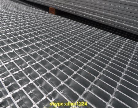 China Steel grating, plain flat bar, walkway grating, Chile famous 32×5 ...