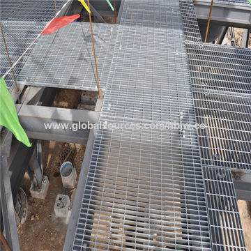 China Steel grating, plain flat bar, walkway grating, Chile famous 32×5 ...