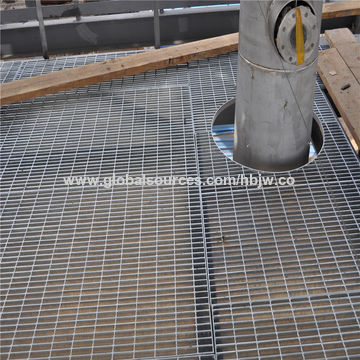 China Steel grating, plain flat bar, walkway grating, Chile famous 32×5 ...