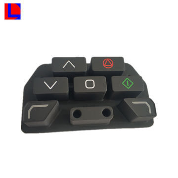 China Silicone Conductive Rubber Keypad And Screen Printed Rubber ...