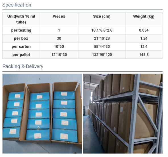 Kit Rapid Saliva Home Oral Swab Kits Aids Elisa, Saliva Collection ...